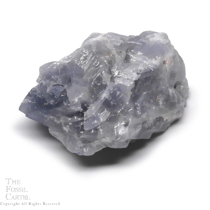 Blue Calcite, Rough - The Fossil Cartel