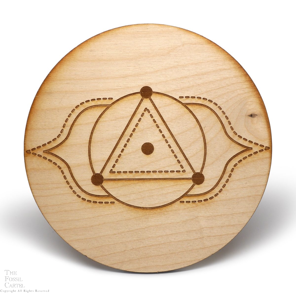 Third Eye Chakra Crystal Grid - The Fossil Cartel