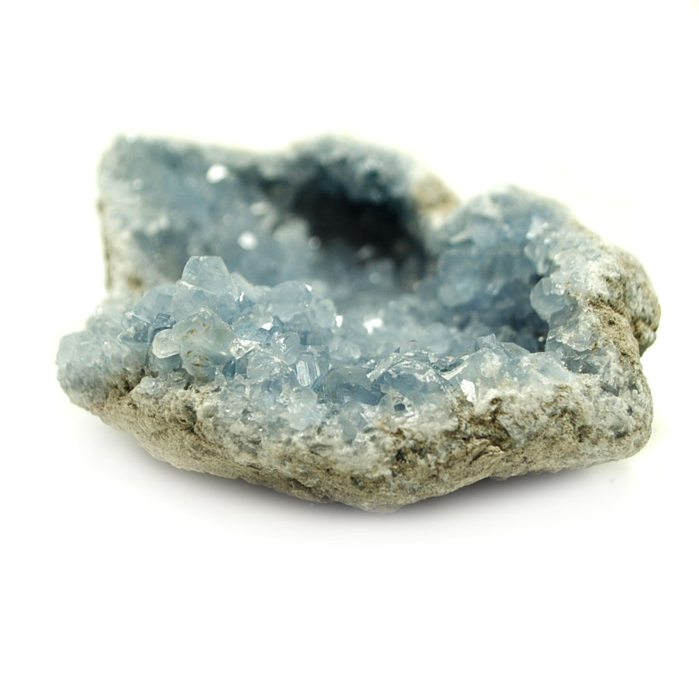 Celestite Crystal Cluster - The Fossil Cartel