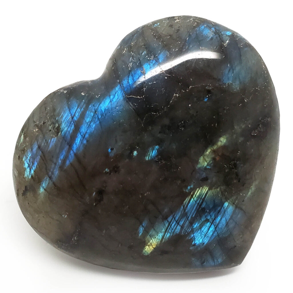 Labradorite Heart - The Fossil Cartel